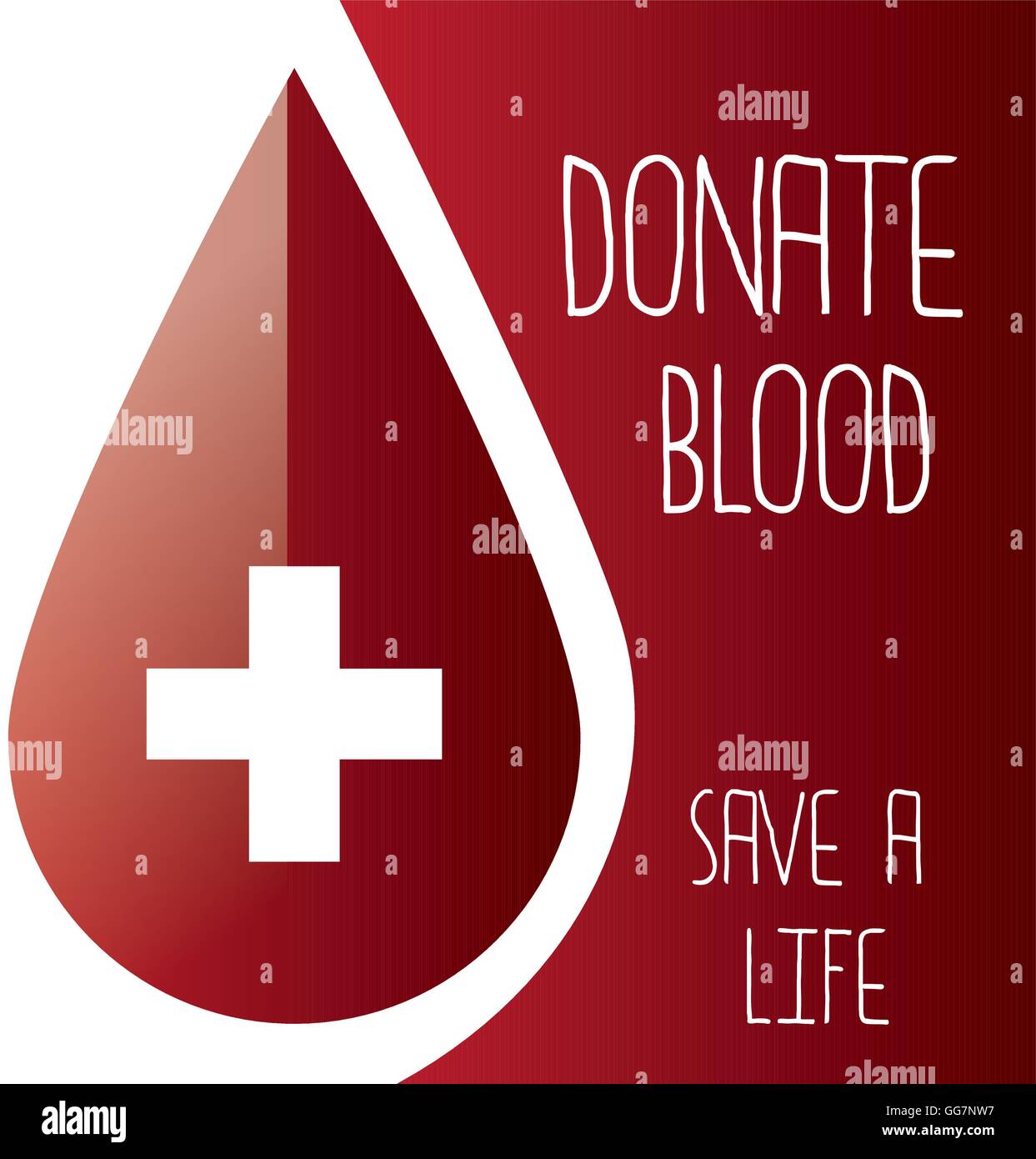 a red background with a drop of blood and text Stock Vector Image & Art ...