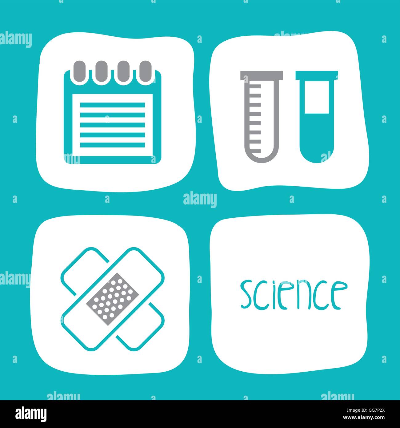Science icons design Stock Vector Image & Art - Alamy