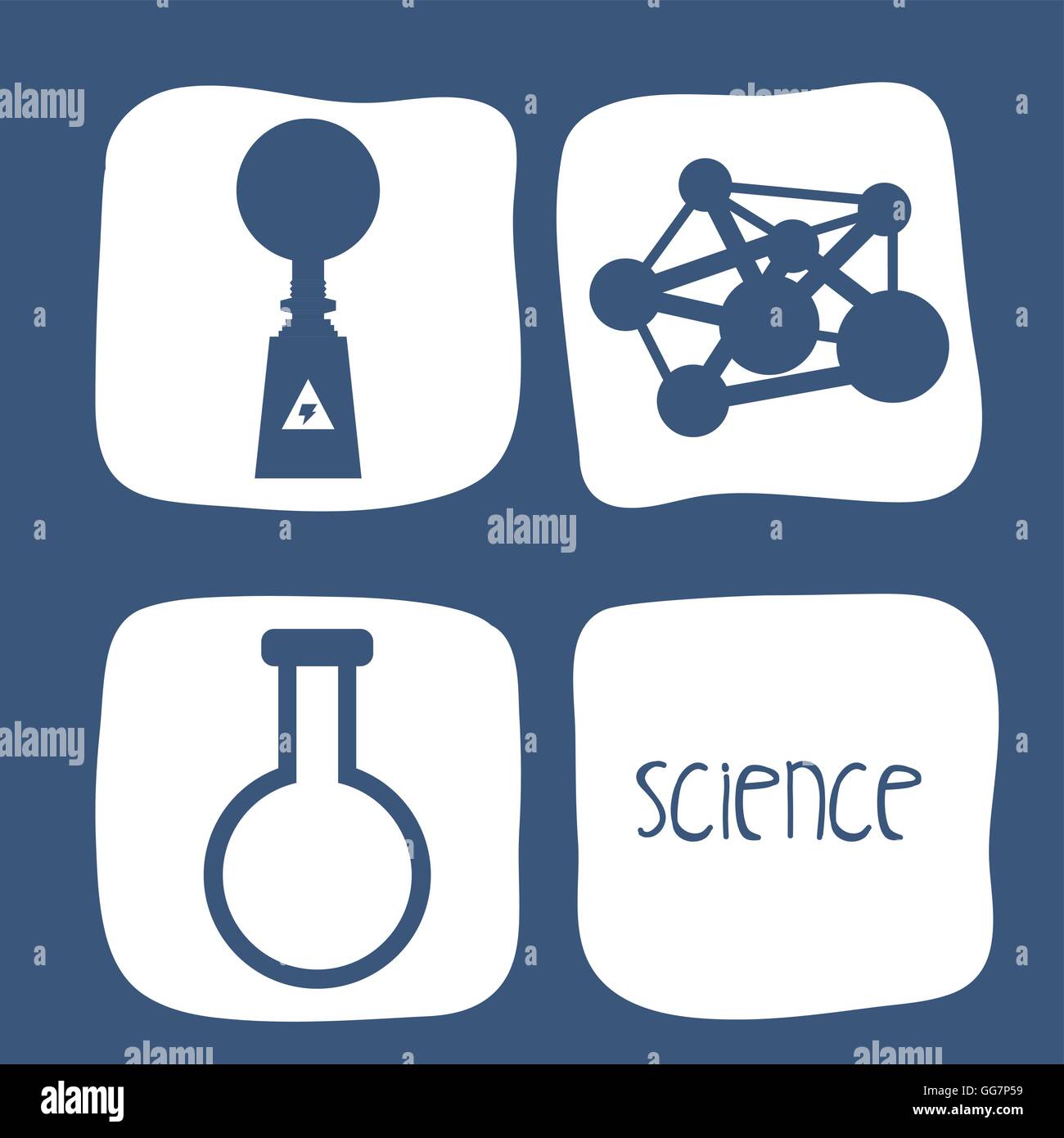 Science icons design Stock Vector Image & Art - Alamy