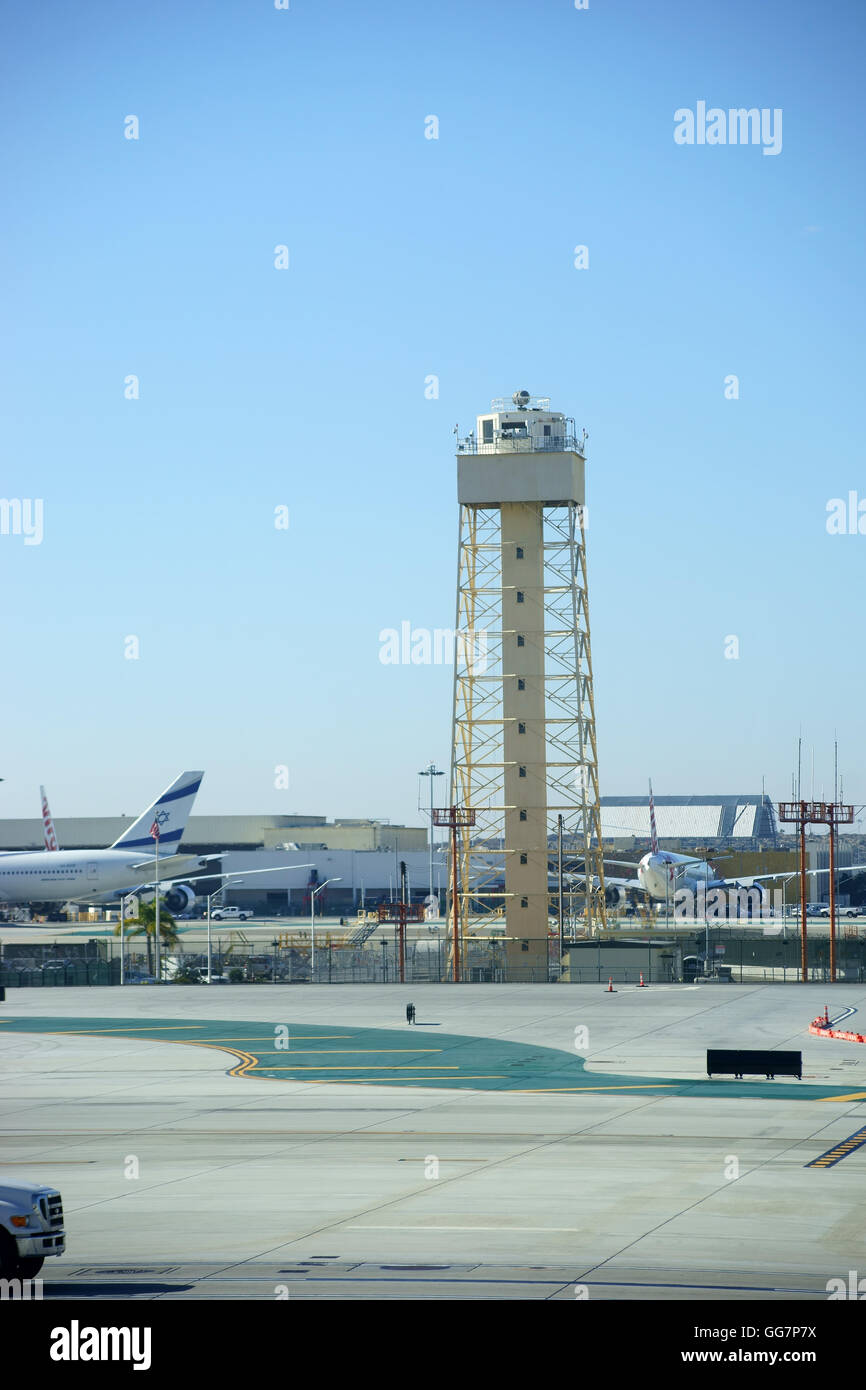Lax air traffic control tower hi-res stock photography and images - Alamy