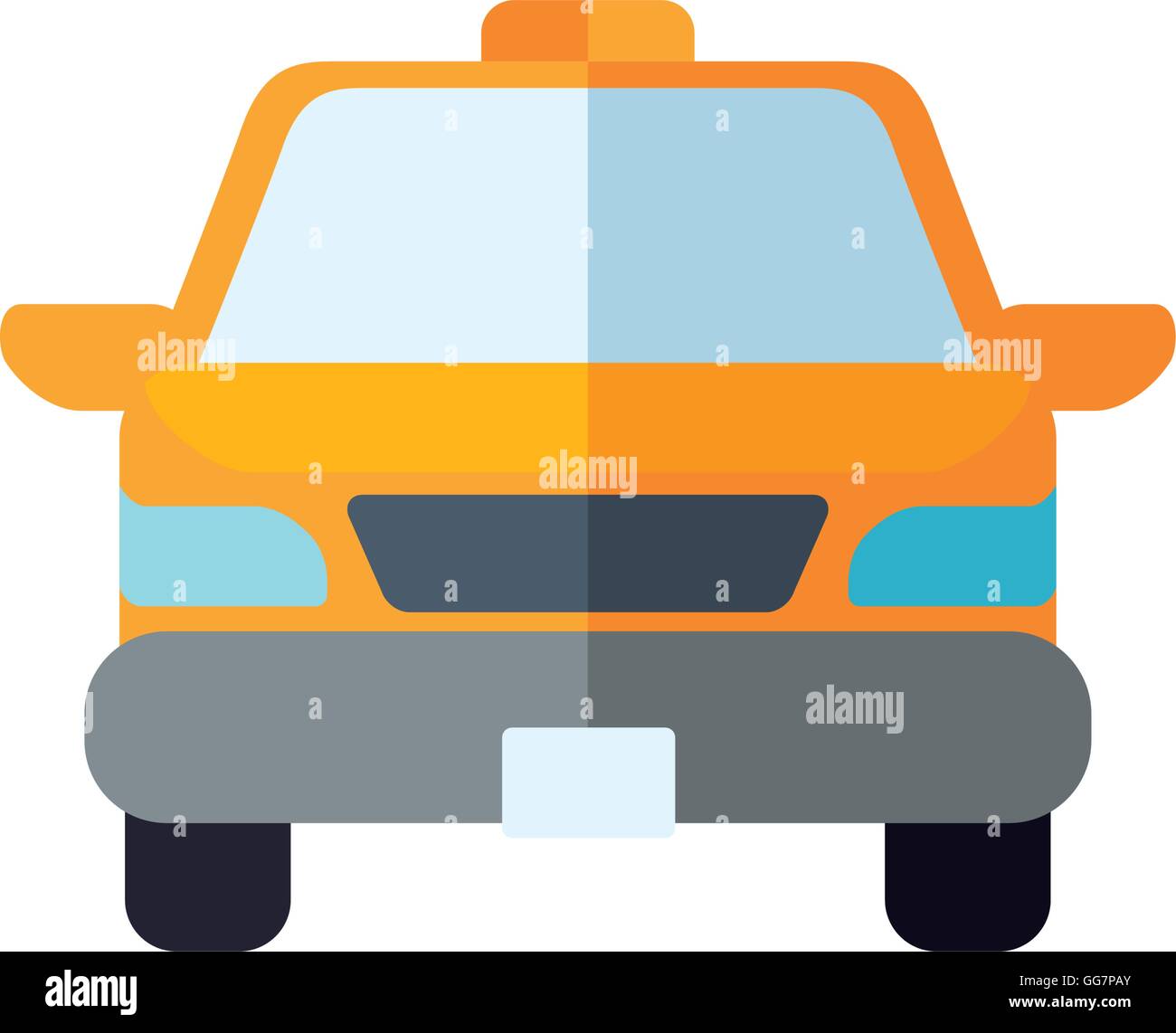 taxi transportation delivery travel icon. Vector graphic Stock Vector ...