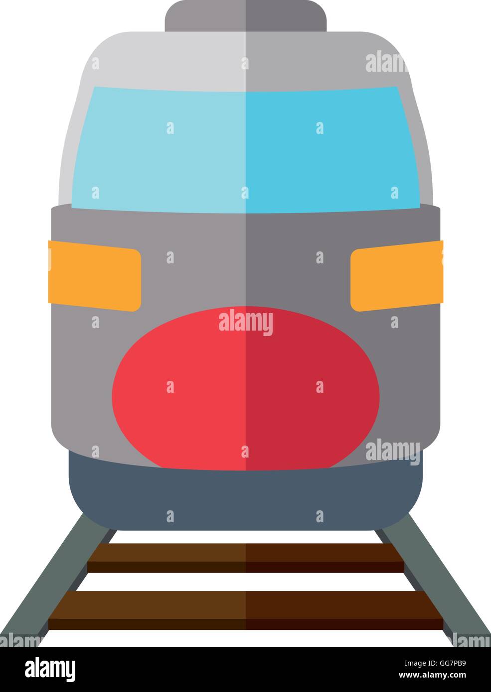 train transportation delivery travel icon. Vector graphic Stock Vector ...