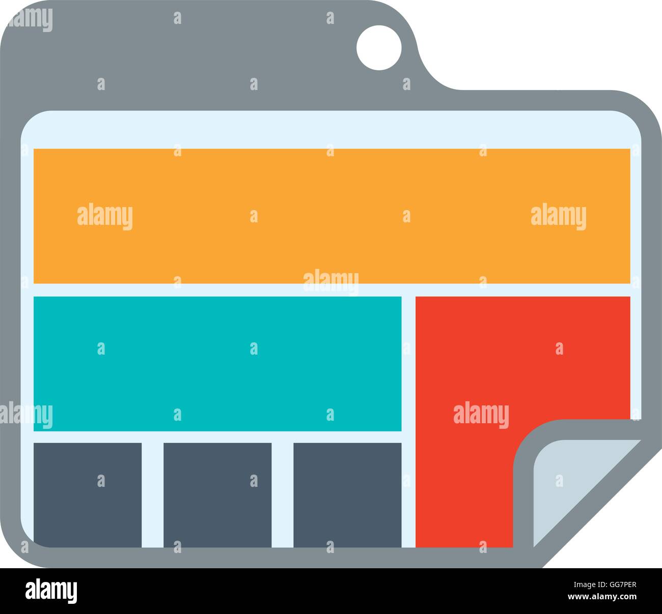 website online document internet icon. Vector graphic Stock Vector ...