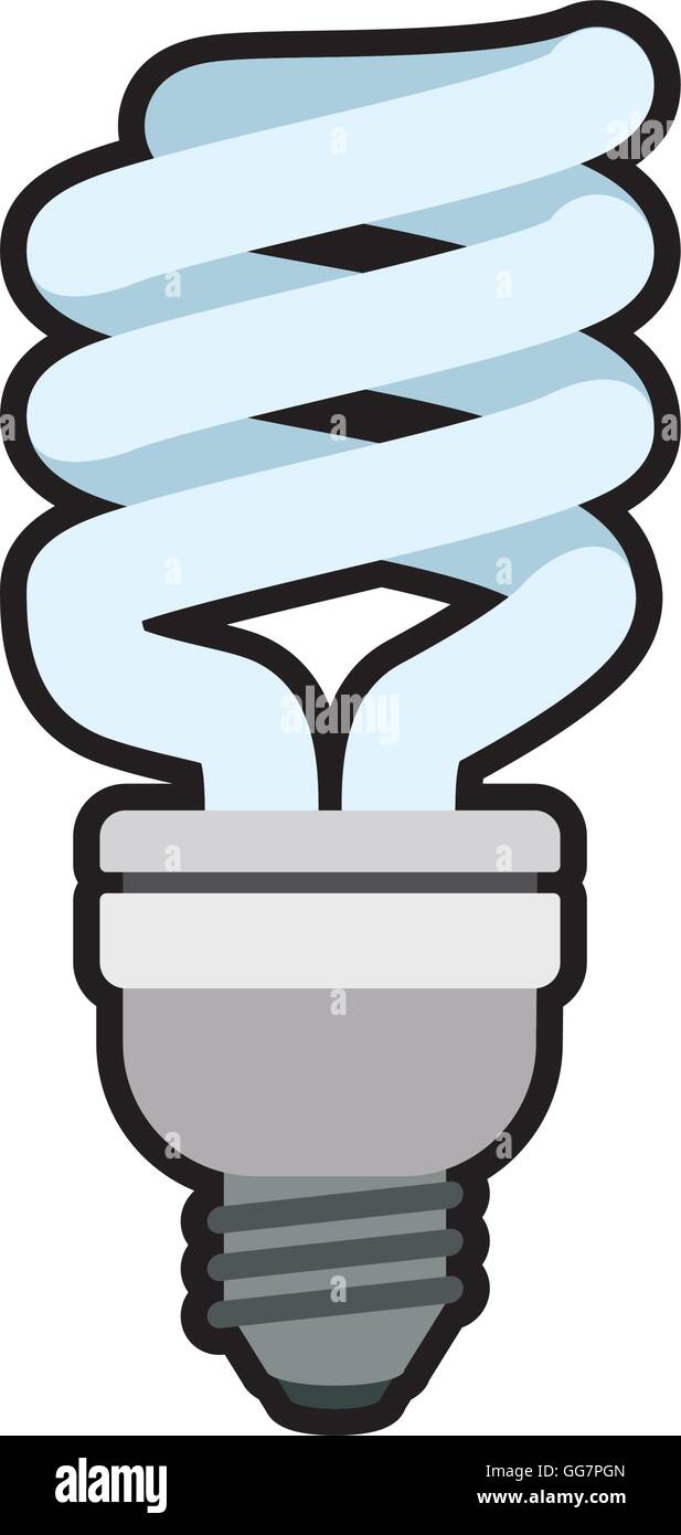 light bulb illumination energy power icon. Vector graphic Stock Vector ...