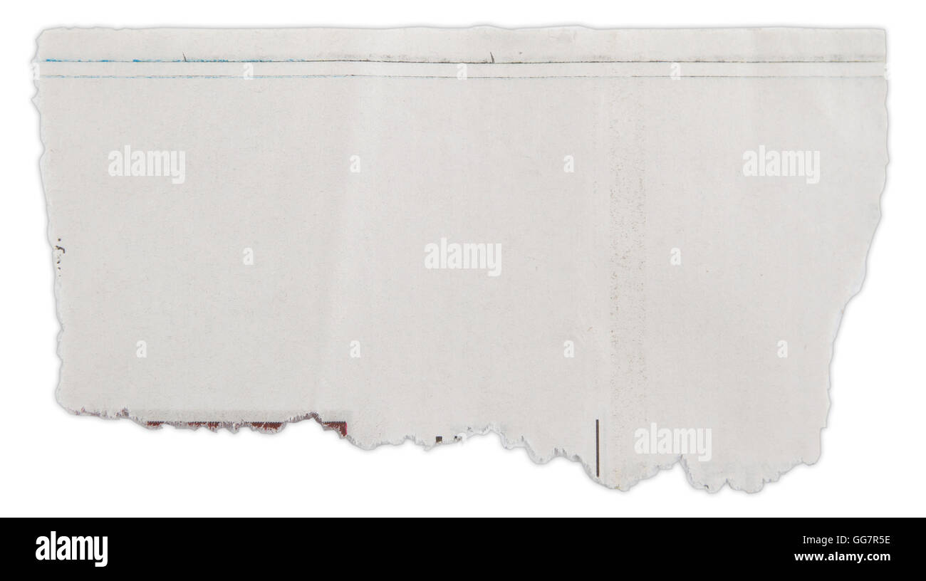 Piece of torn paper on plain background Stock Photo - Alamy
