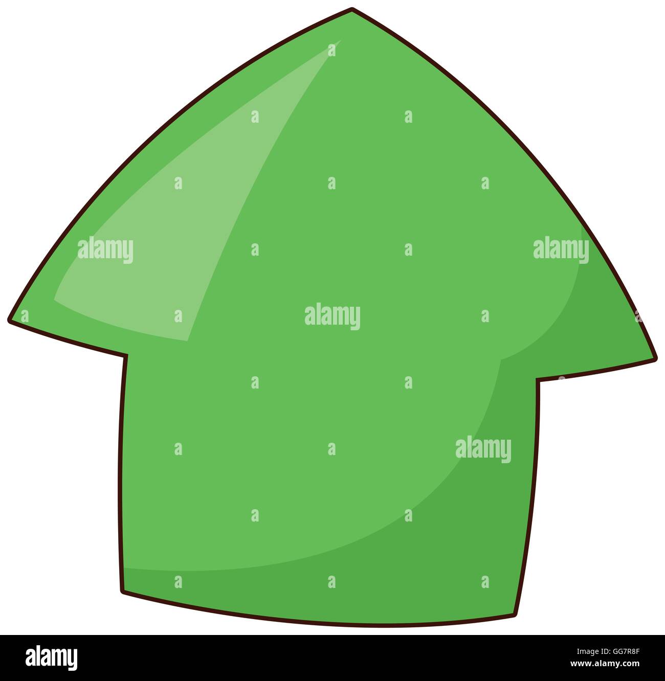 cartoon up arrow icon Stock Vector Image & Art - Alamy