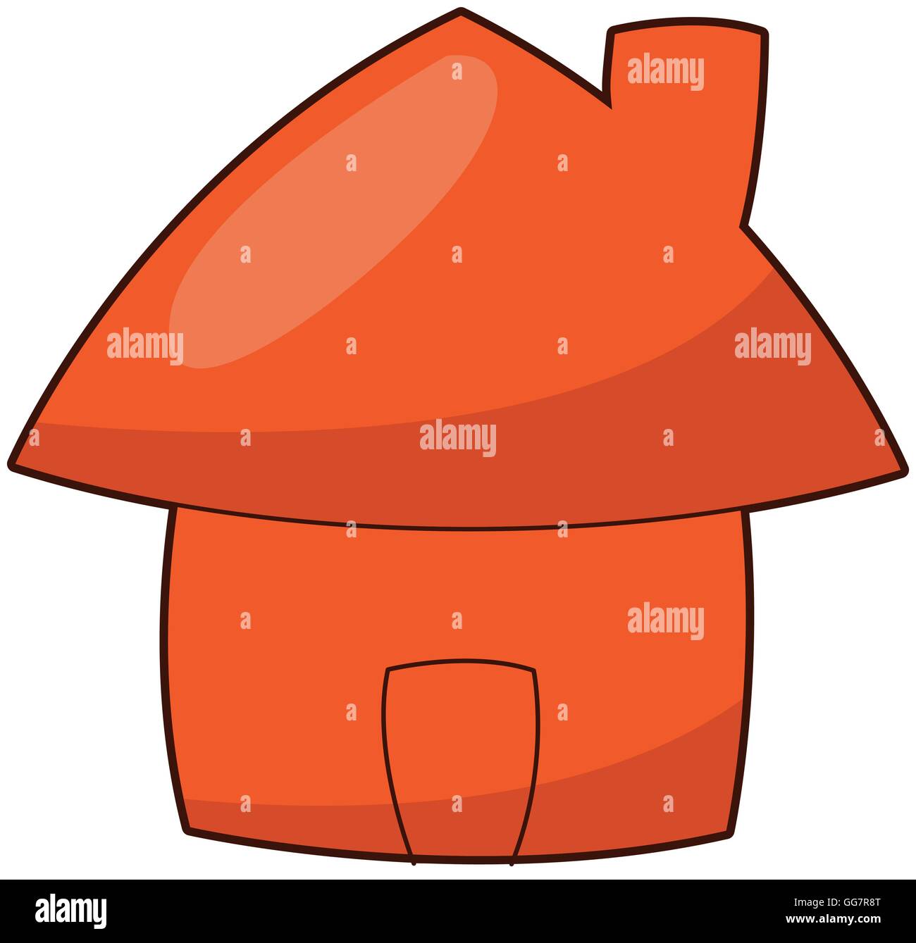 cute cartoon house icon Stock Vector Image & Art - Alamy