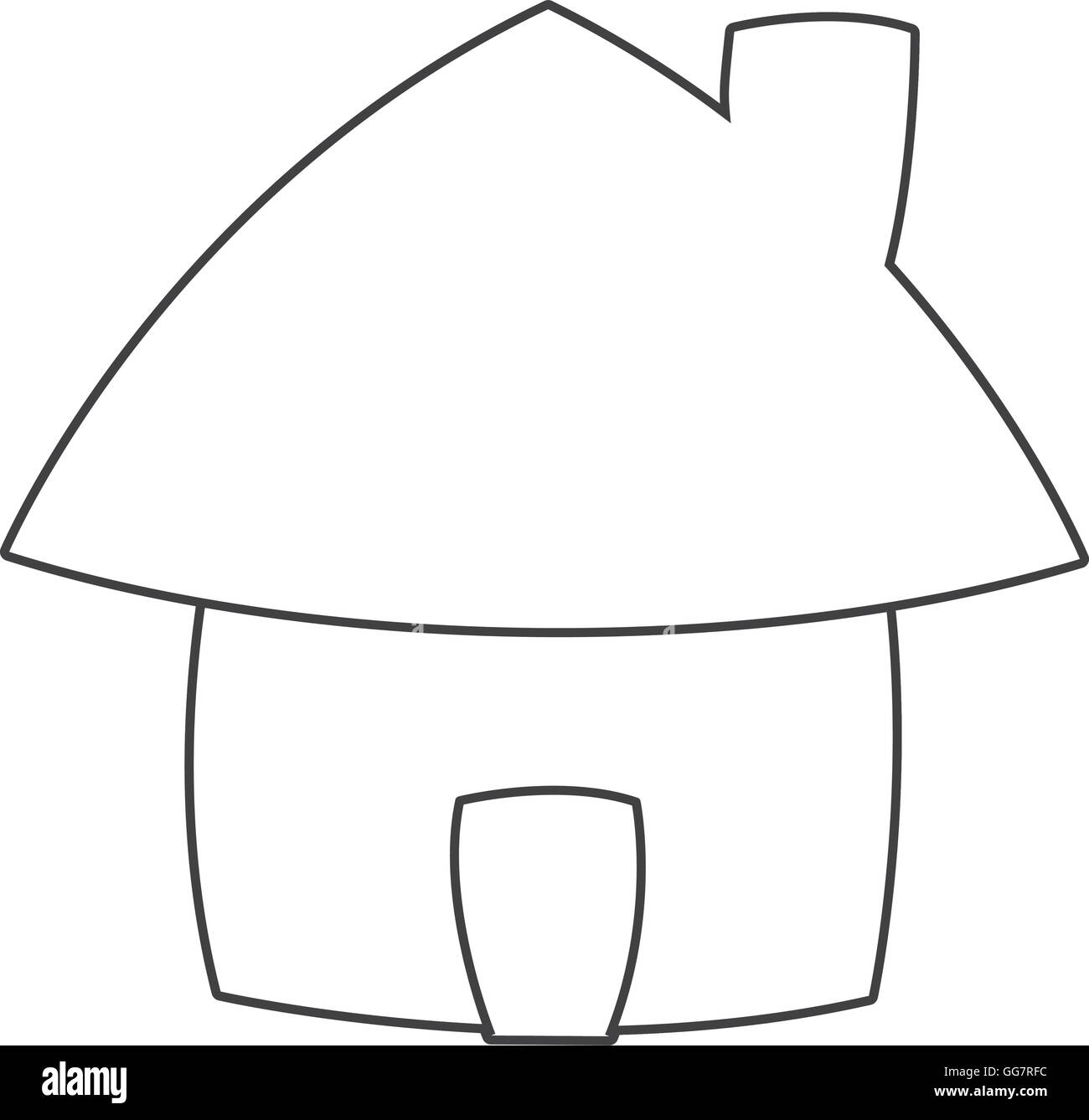 cute cartoon house icon Stock Vector Image & Art - Alamy