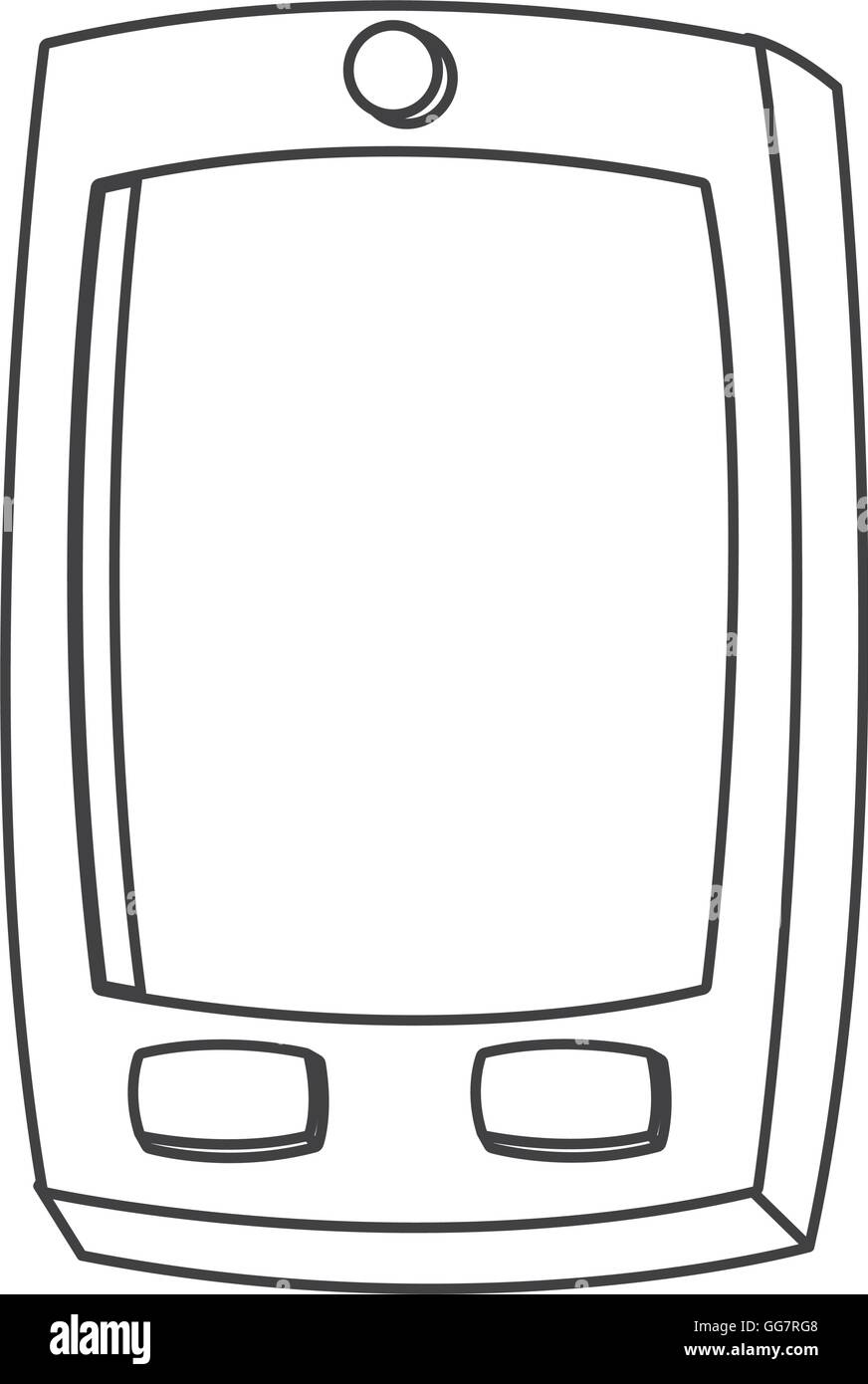 cartoon cellphone icon Stock Vector Image & Art - Alamy