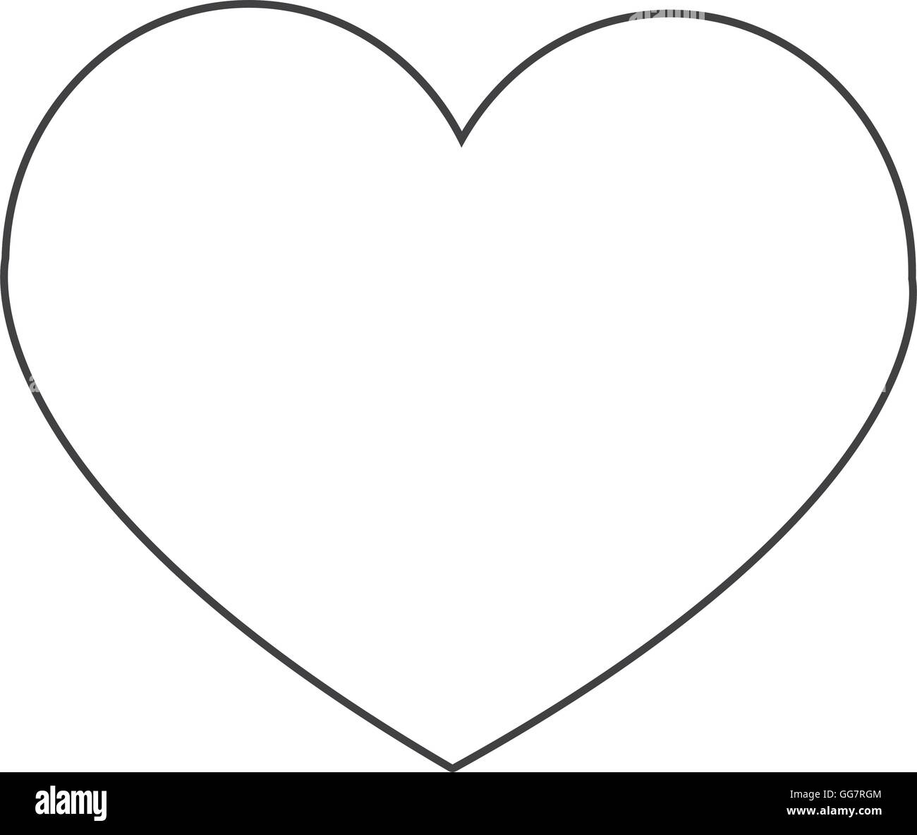 heart cartoon icon Stock Vector Image & Art - Alamy