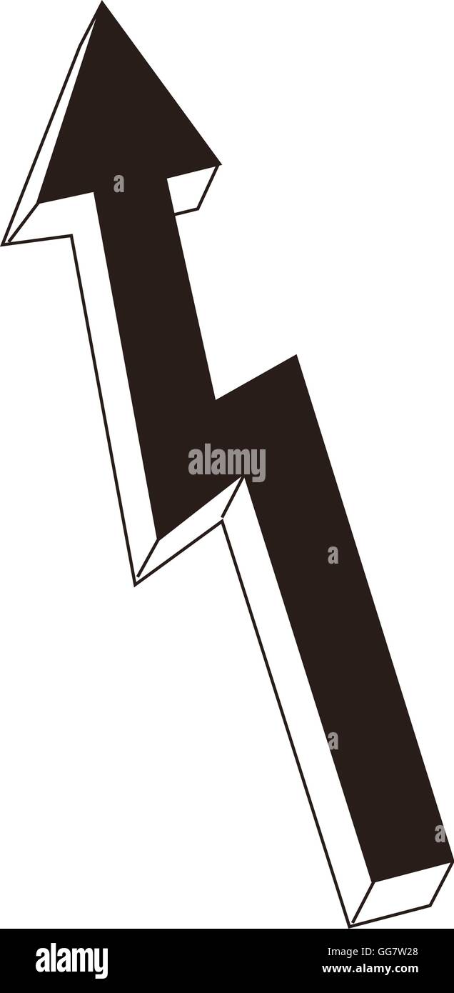 arrow pointing up icon Stock Vector Image & Art - Alamy