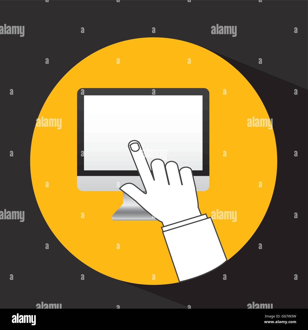 pc device icon Stock Vector Image & Art - Alamy