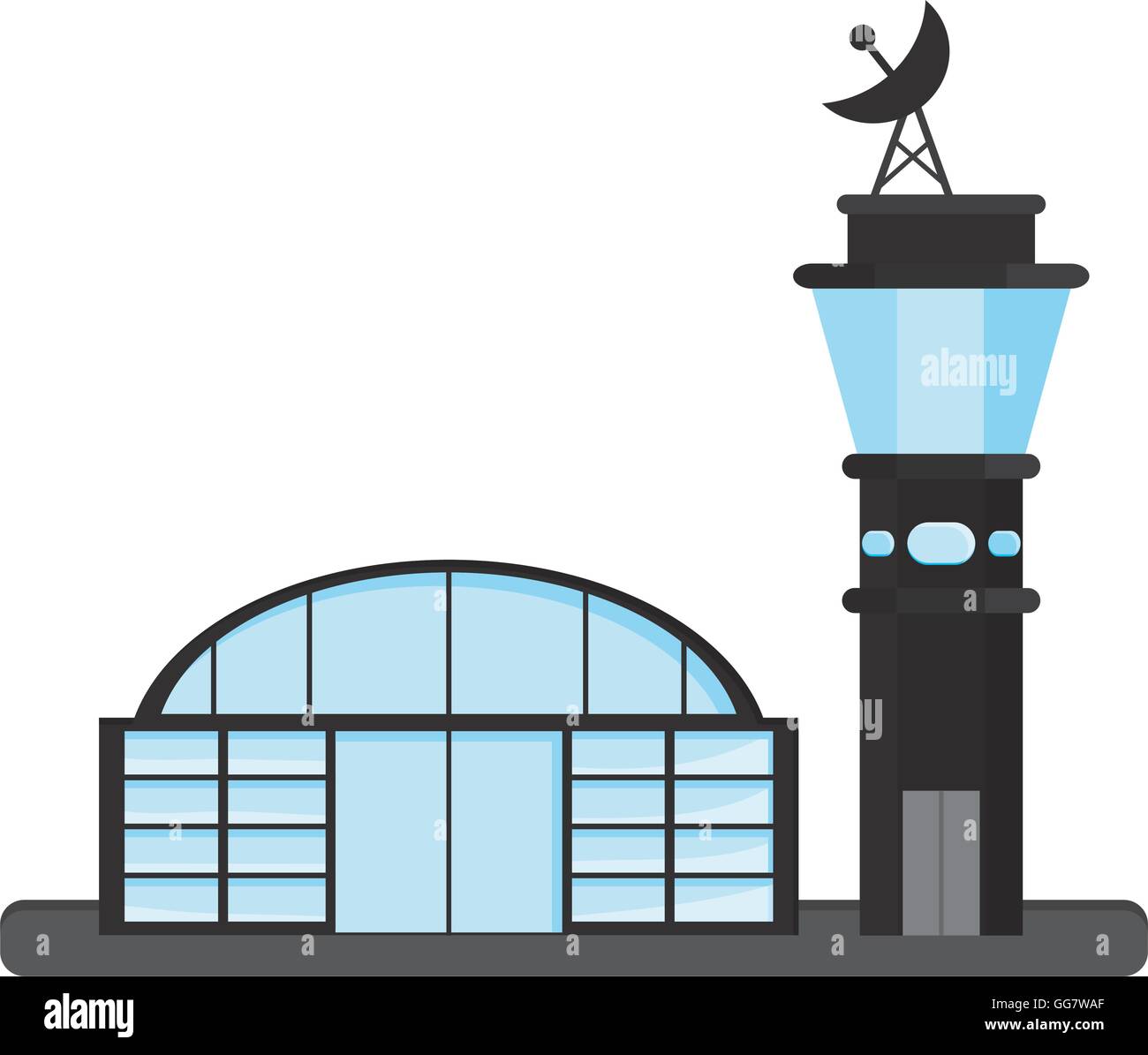 isolated airport icon Stock Vector Image & Art - Alamy