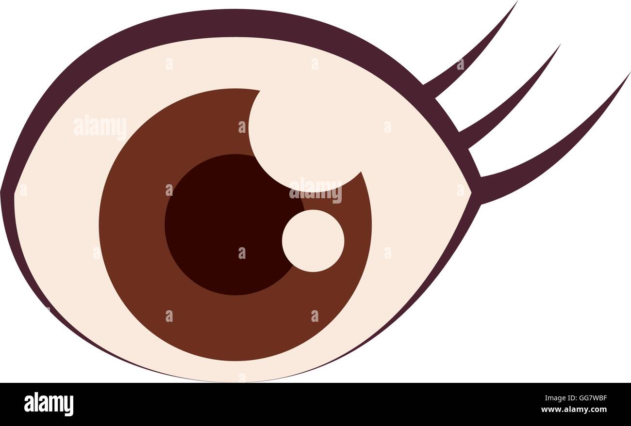 eye female person look icon. Vector graphic Stock Vector Image & Art ...