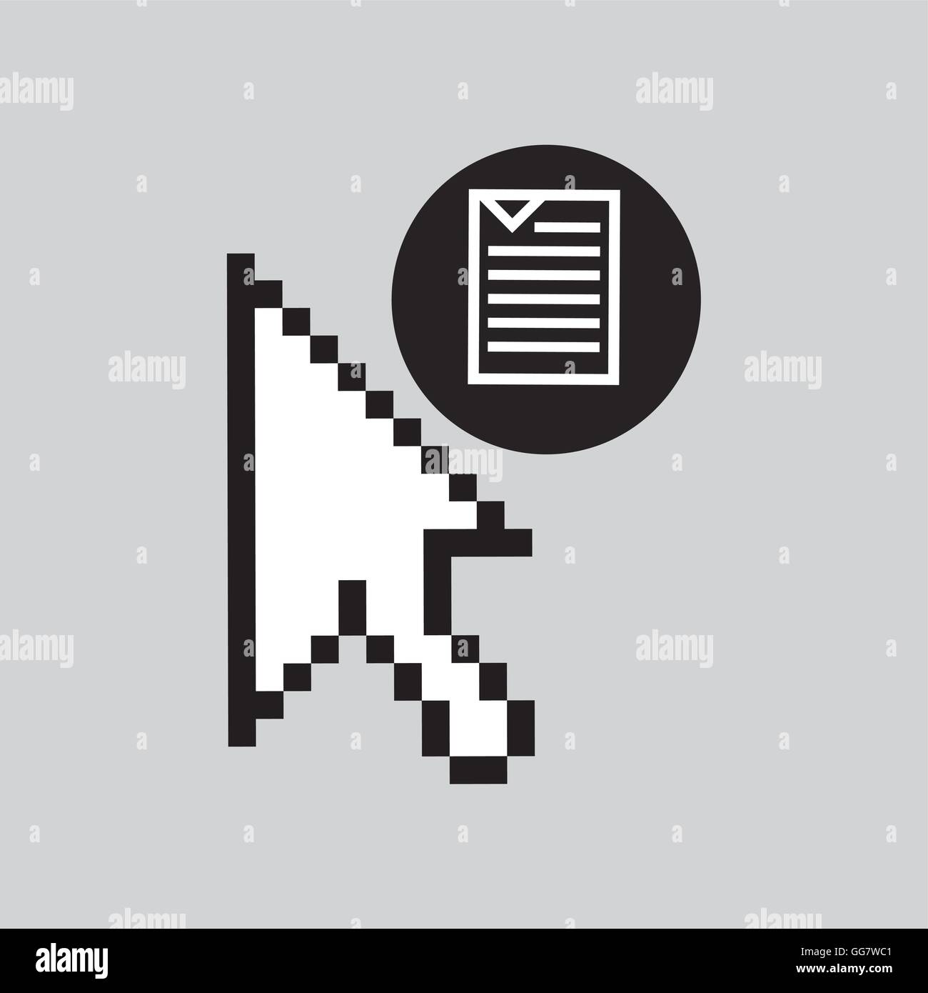 digital files icon Stock Vector Image & Art - Alamy