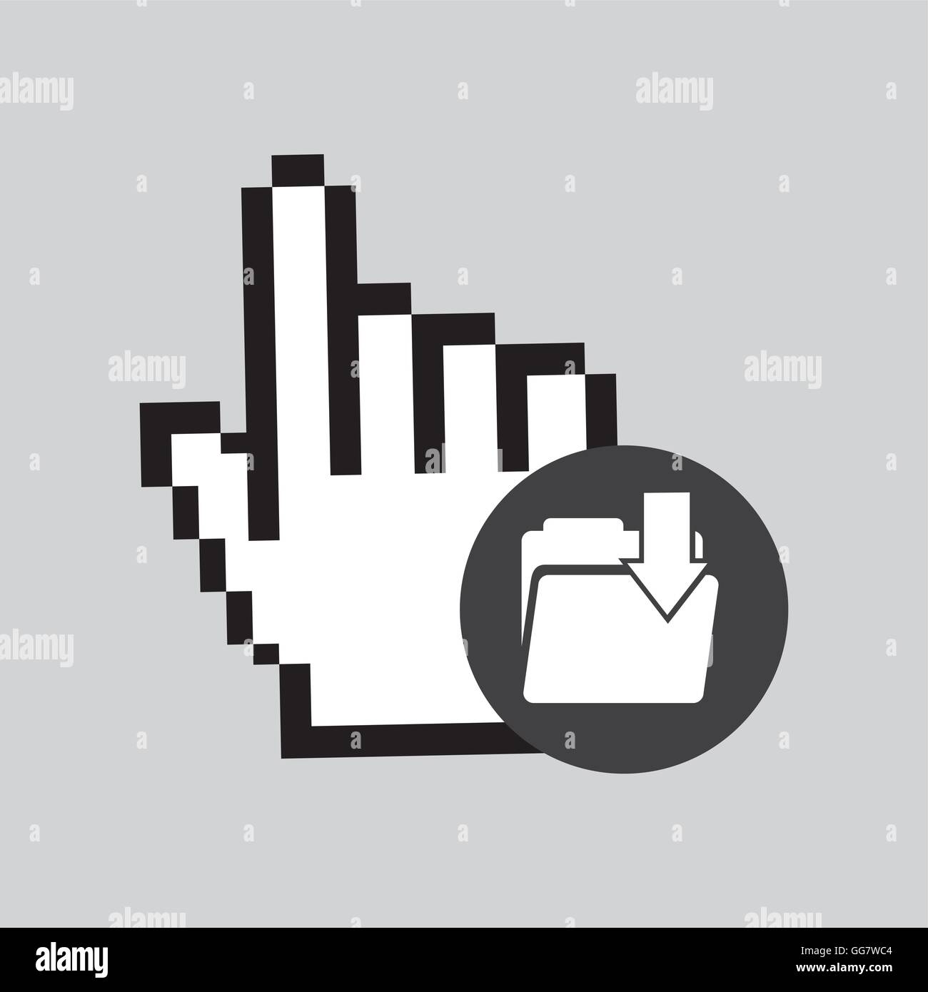 digital files icon Stock Vector Image & Art - Alamy