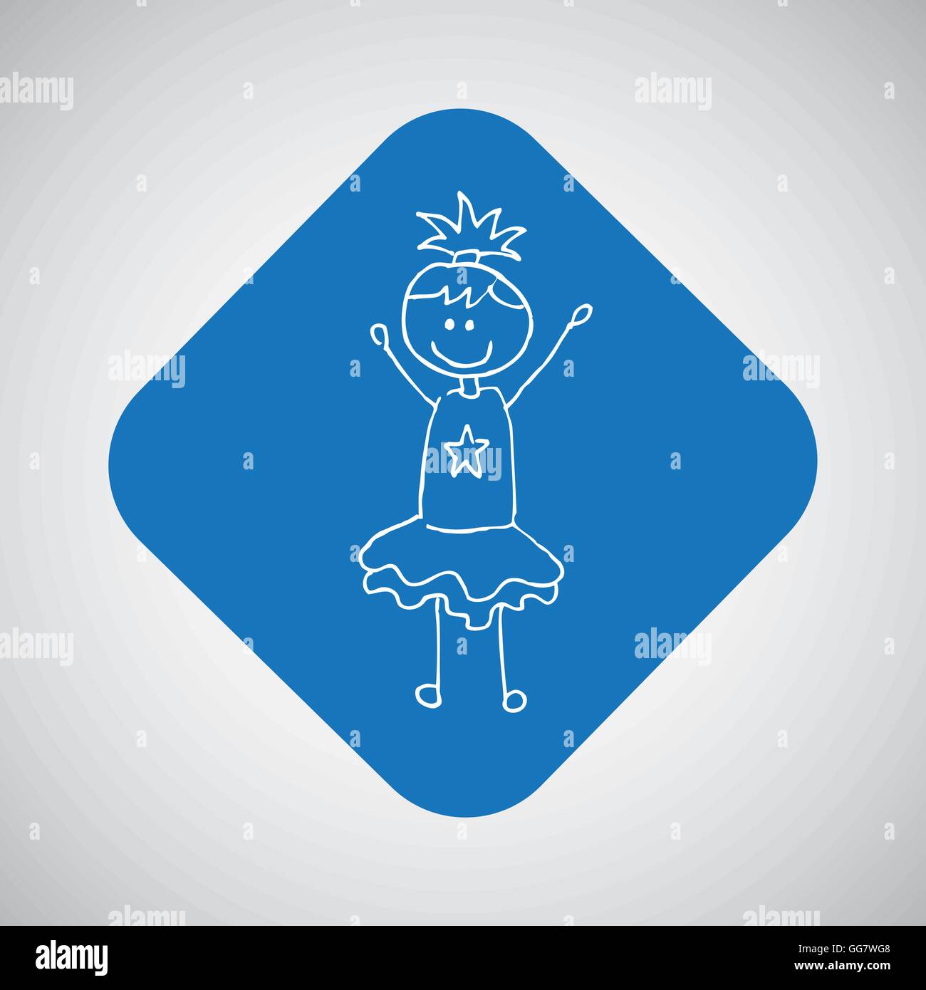 happy child icon Stock Vector Image & Art - Alamy
