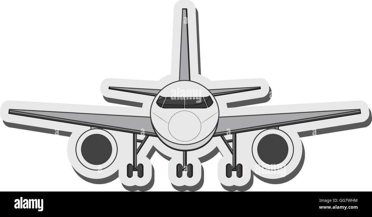 single airplane icon Stock Vector Image & Art - Alamy