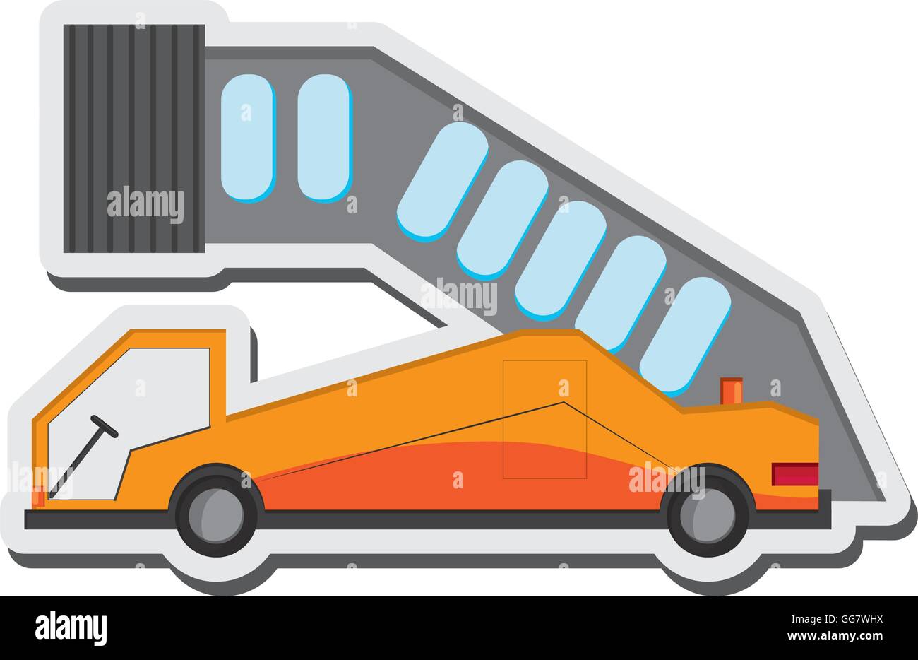 Stair ramp Stock Vector Images - Alamy