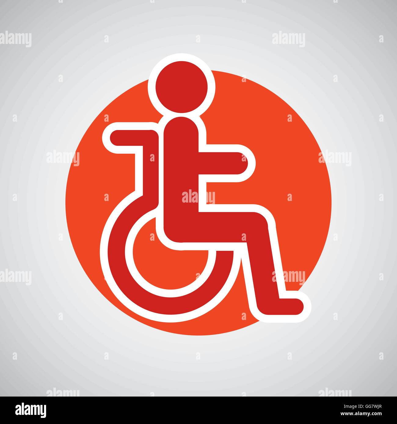 guy in wheelchair icon Stock Vector Image & Art - Alamy