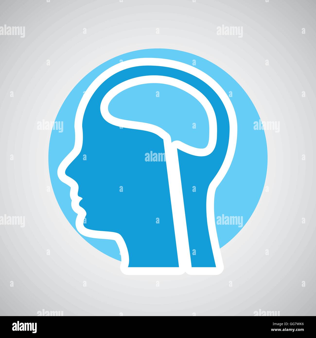 human head icon Stock Vector Image & Art - Alamy