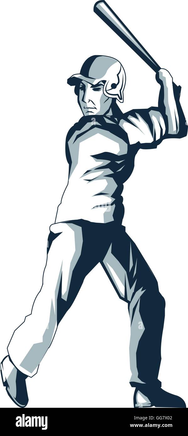 baseball player icon Stock Vector Image & Art - Alamy