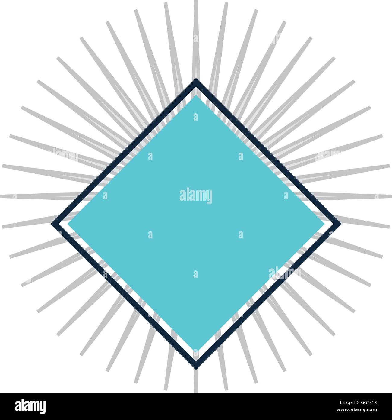 diamond emblem or label icon Stock Vector Image & Art - Alamy