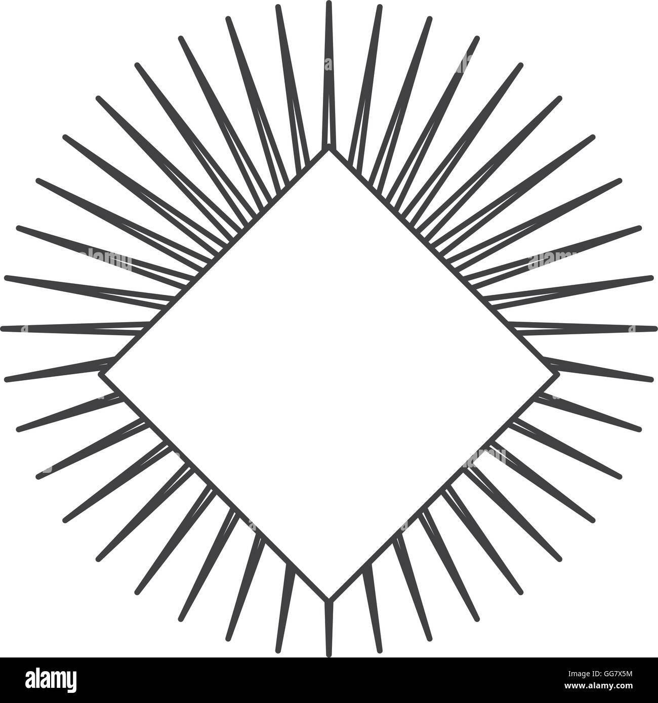 diamond emblem or label icon Stock Vector Image & Art - Alamy