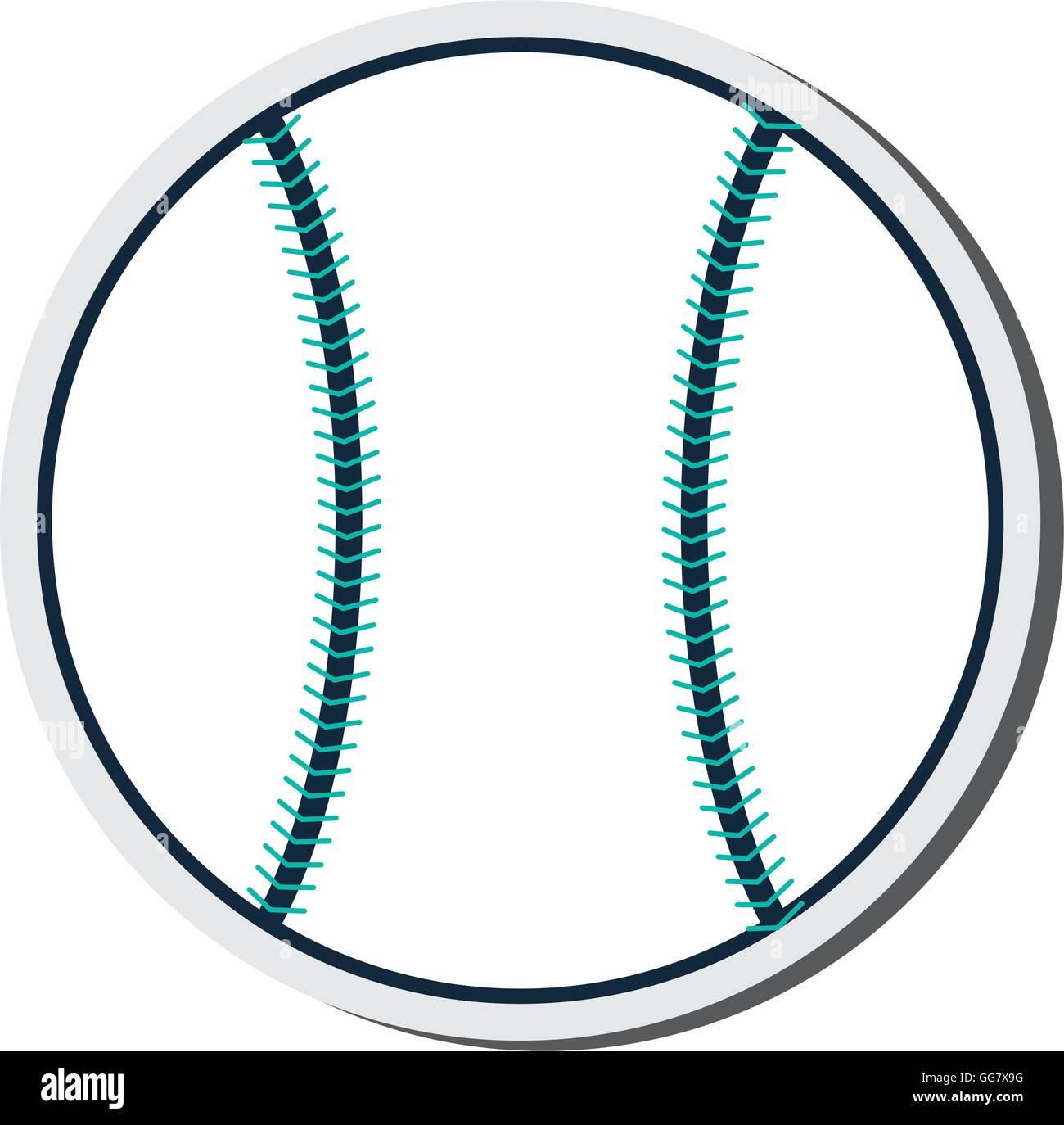 Curve ball baseball Stock Vector Images - Alamy