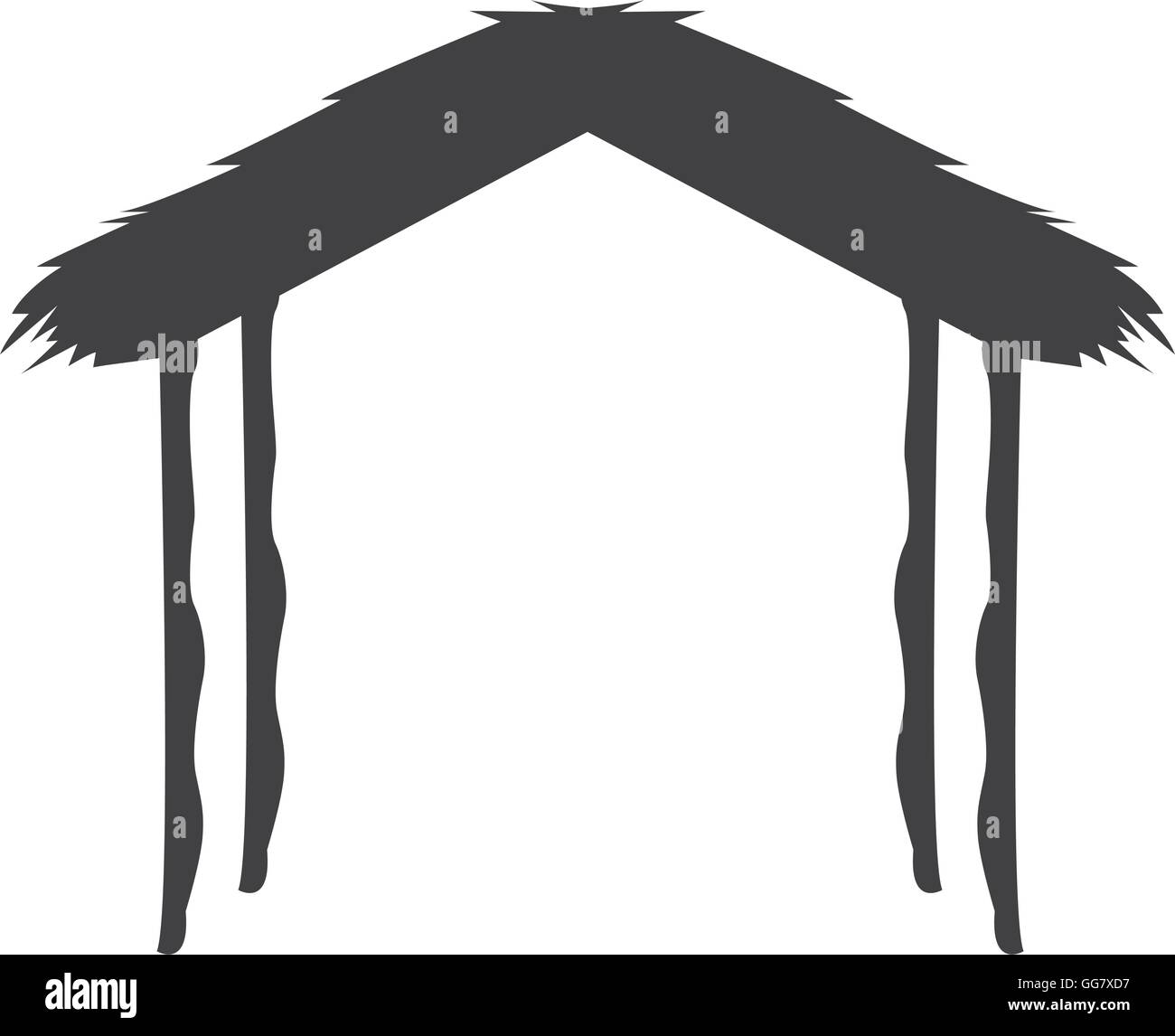 nativity manger icon Stock Vector Image & Art - Alamy