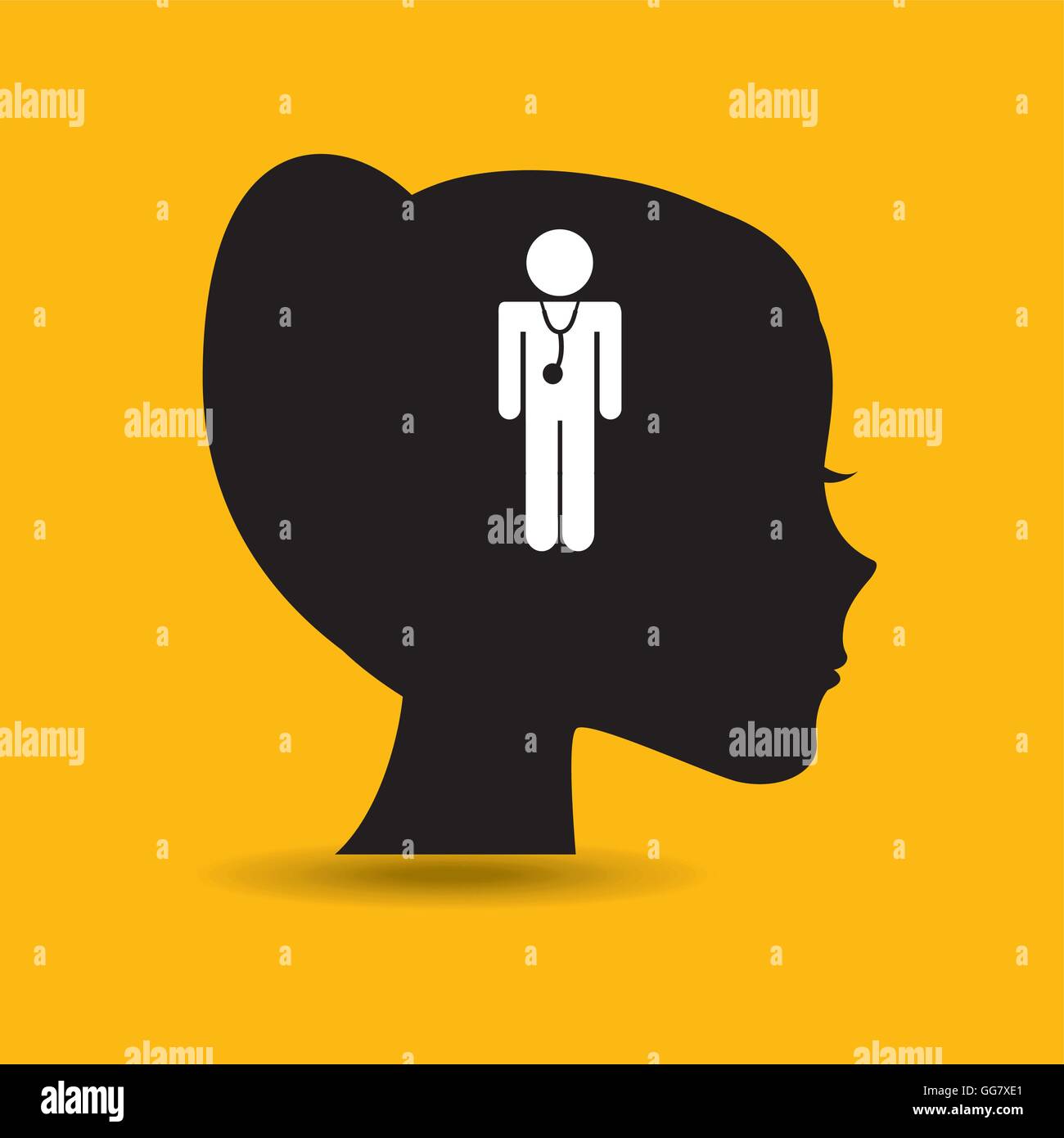 human head icon Stock Vector Image & Art - Alamy