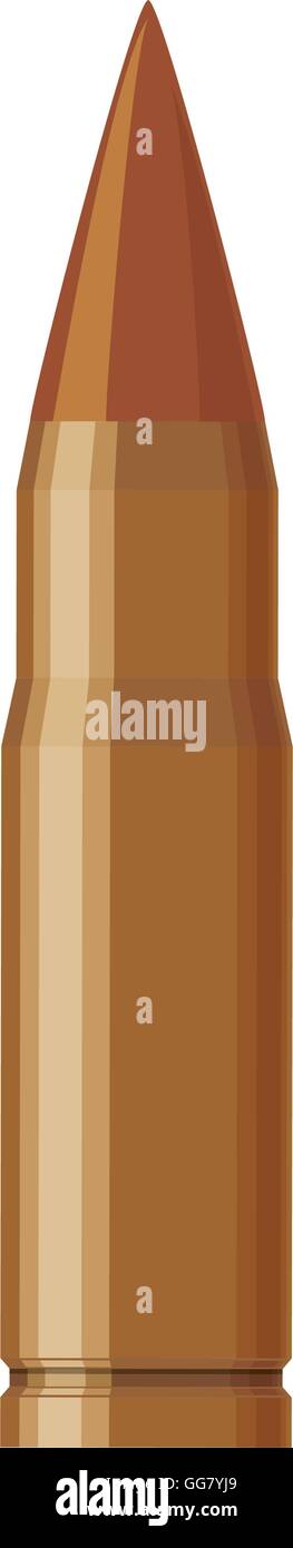 bullet armed forces military icon. Vector graphic Stock Vector Image ...