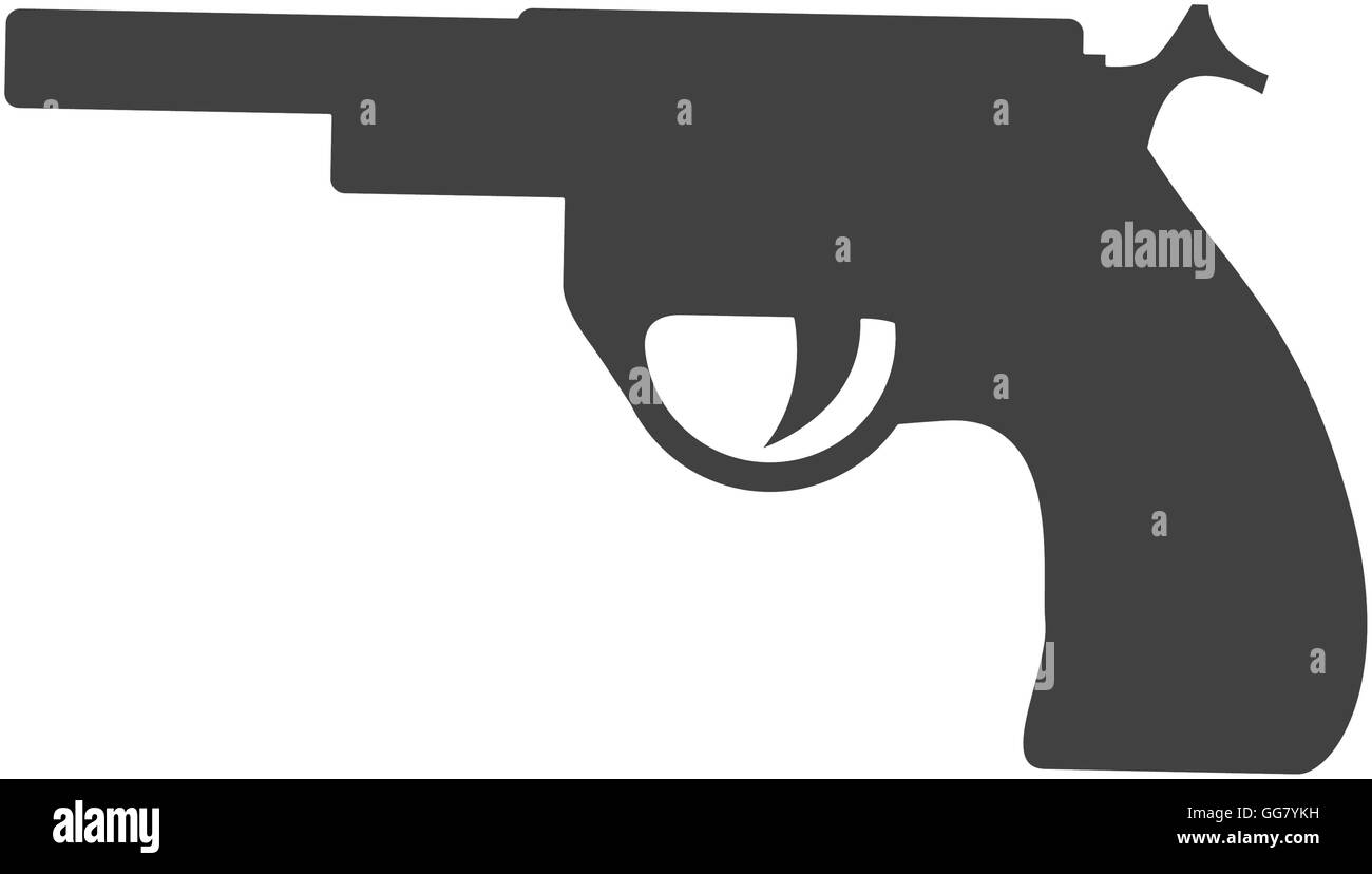 gun armed forces military icon. Vector graphic Stock Vector Image & Art ...