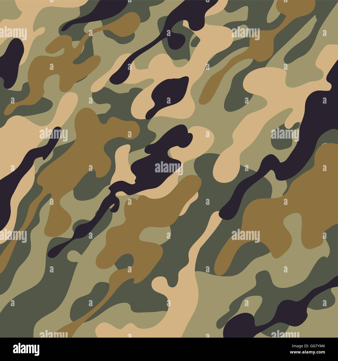 print armed forces military icon. Vector graphic Stock Vector Image ...