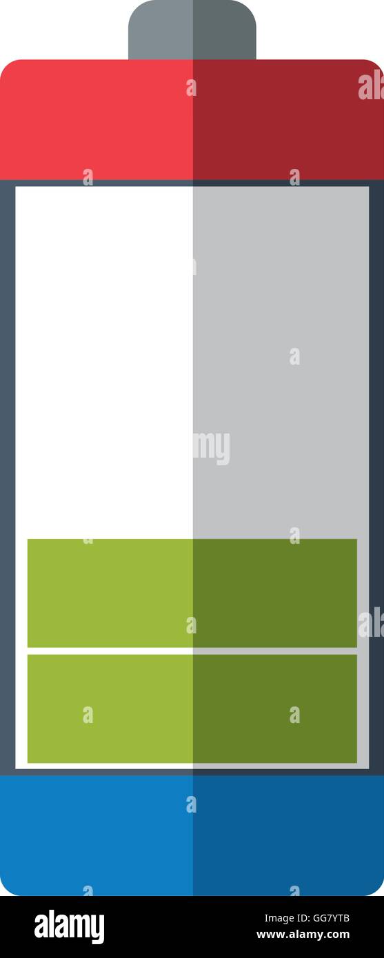 Battery energy power charge icon. Vector graphic Stock Vector Image ...