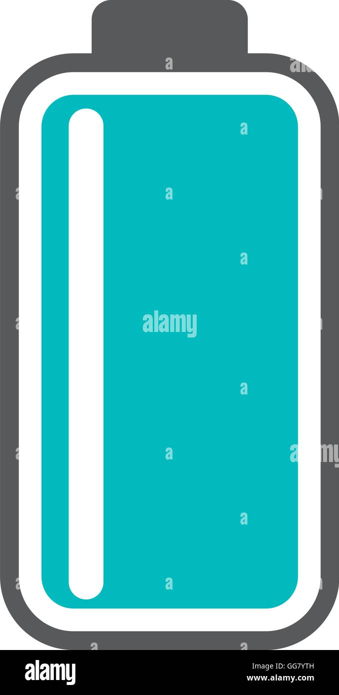 Battery energy power charge icon. Vector graphic Stock Vector Image ...