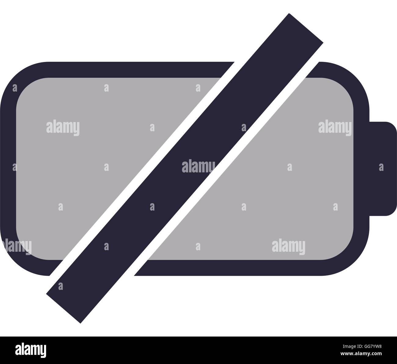 Battery energy power charge icon. Vector graphic Stock Vector Image ...