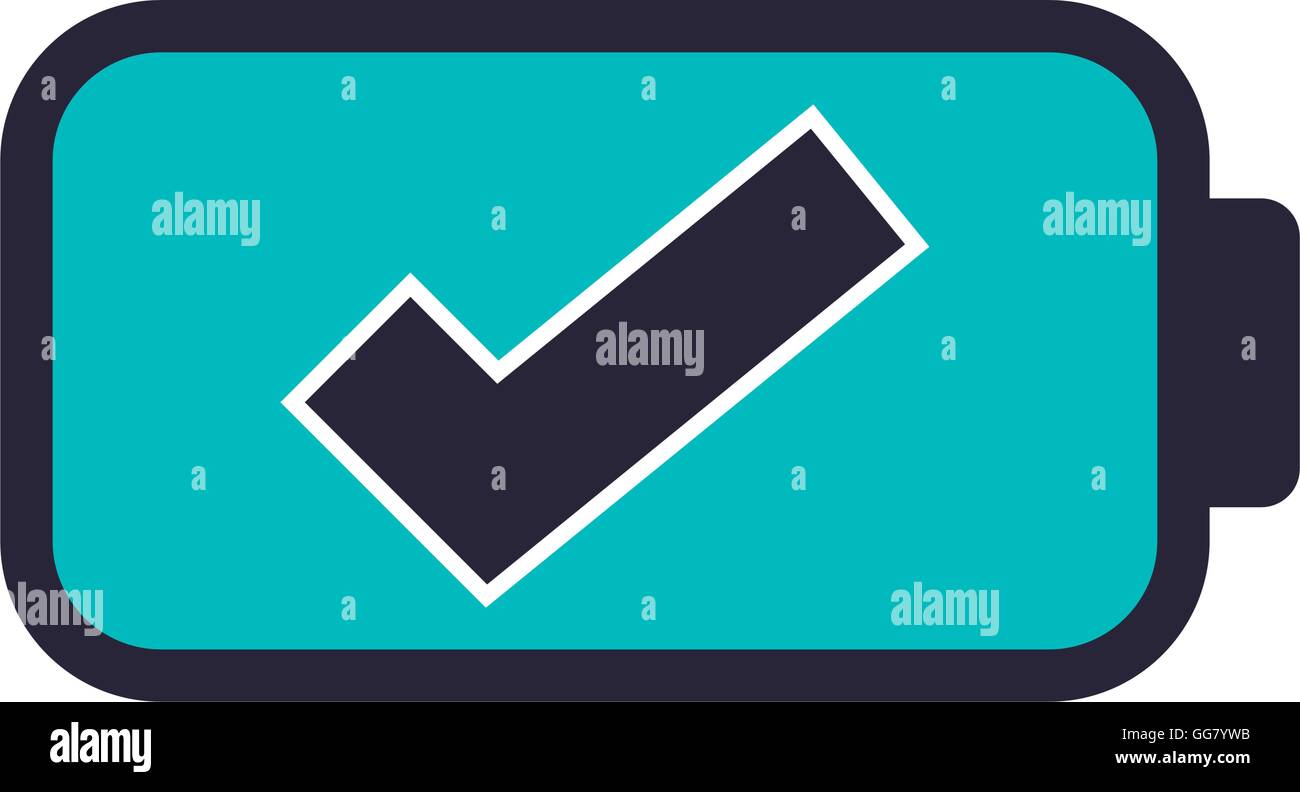 Battery energy power charge icon. Vector graphic Stock Vector Image ...