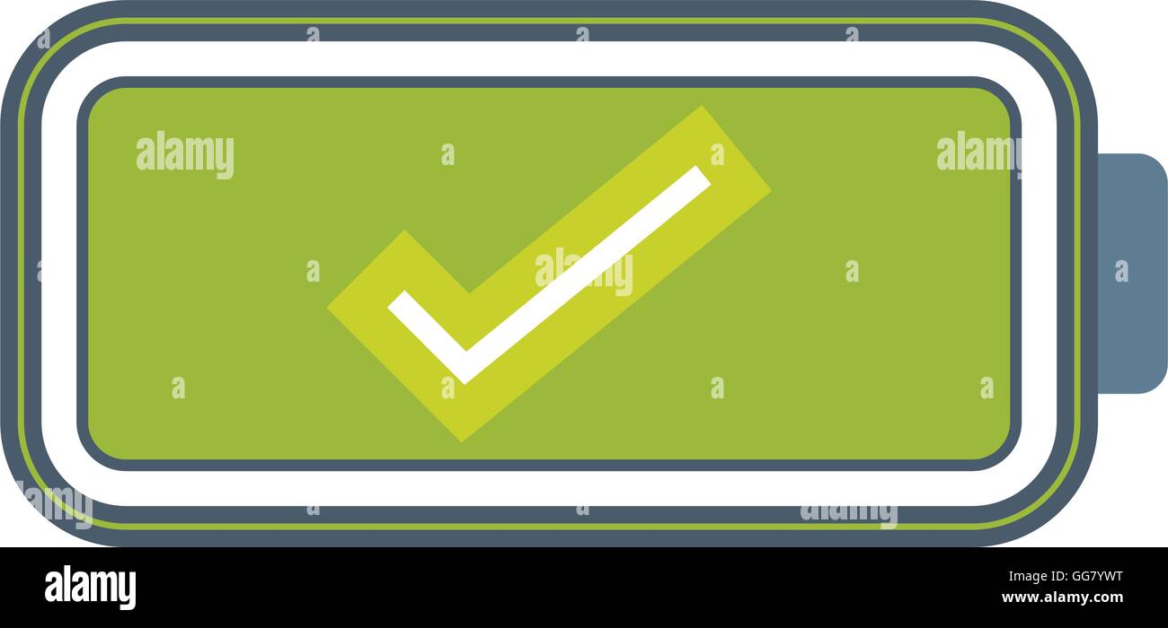 Battery energy power charge icon. Vector graphic Stock Vector Image ...