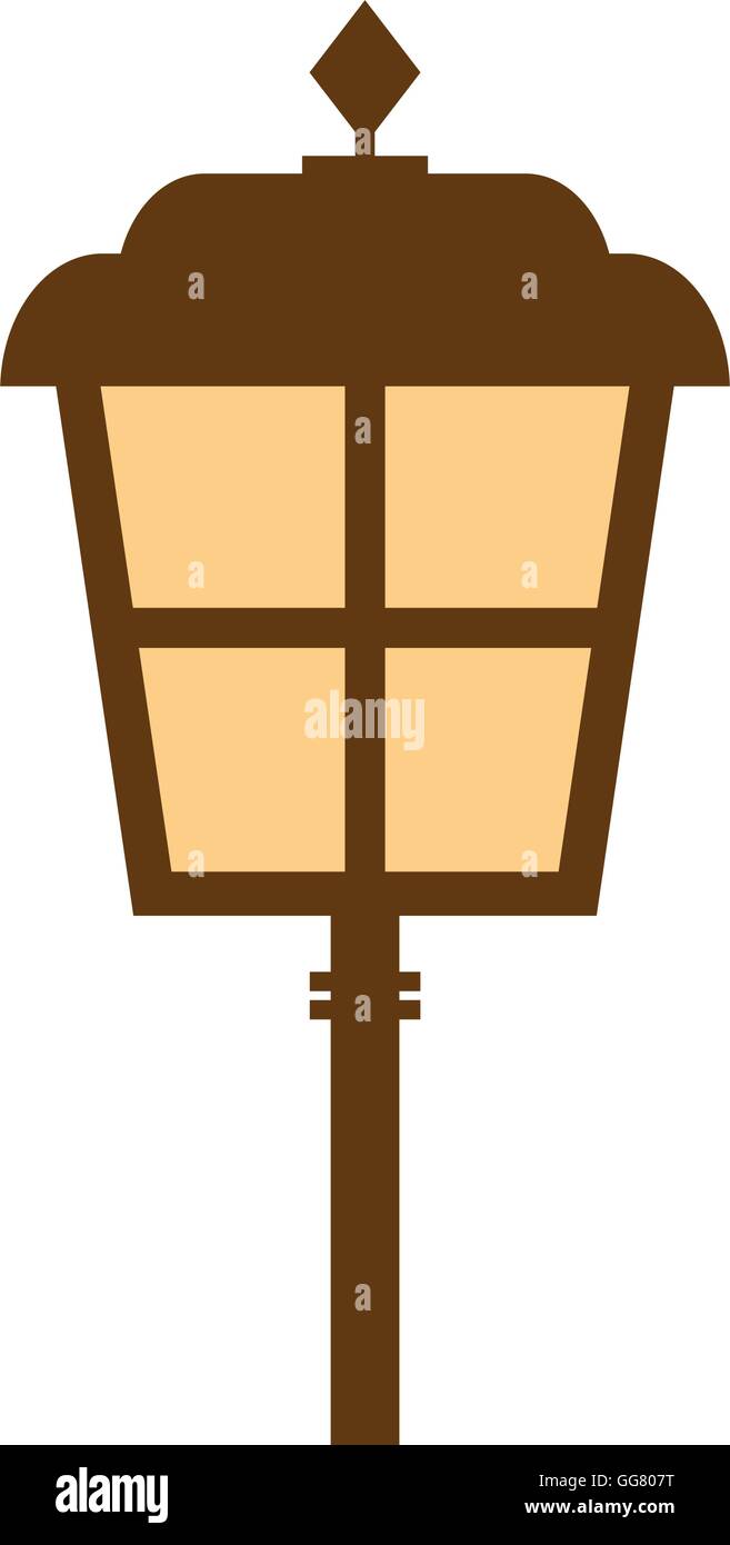 lamp park light icon Stock Vector Image & Art - Alamy