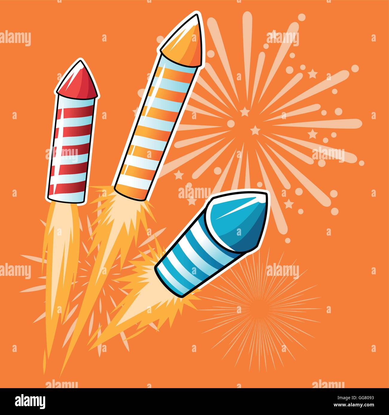 firework celebration explosion night icon. Vector graphic Stock Vector ...