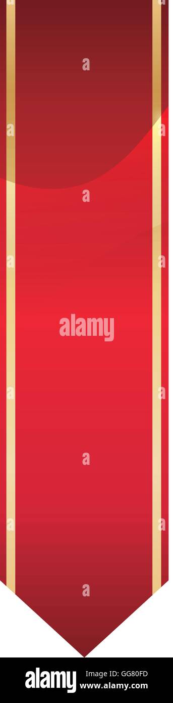 ribbon label red banner icon. Vector graphic Stock Vector Image & Art ...