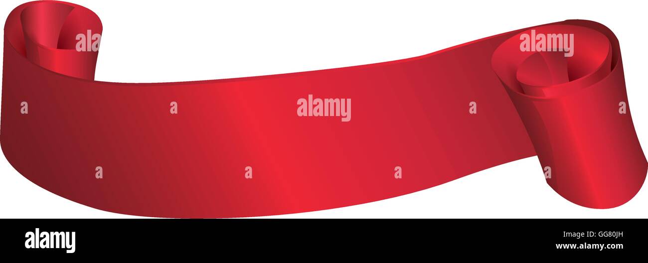 ribbon label red banner icon. Vector graphic Stock Vector Image & Art ...