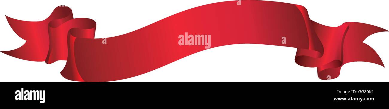 ribbon label red banner icon. Vector graphic Stock Vector Image & Art ...