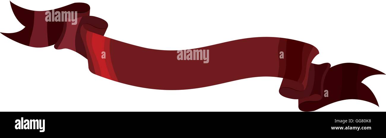 ribbon label red banner icon. Vector graphic Stock Vector Image & Art ...