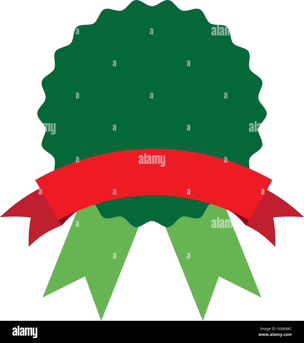 medal emblem ribbon icon Stock Vector Image & Art - Alamy