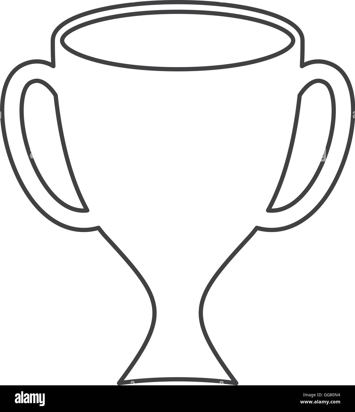 trophy green isolated icon Stock Vector Image & Art - Alamy