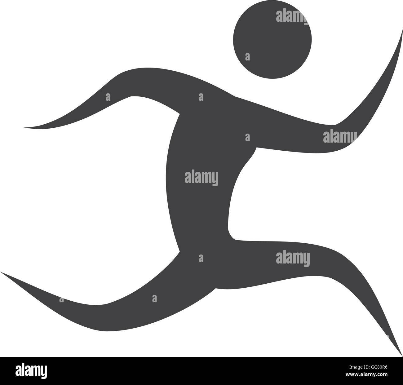 pictogram action move sport fitness icon. Vector graphic Stock Vector ...