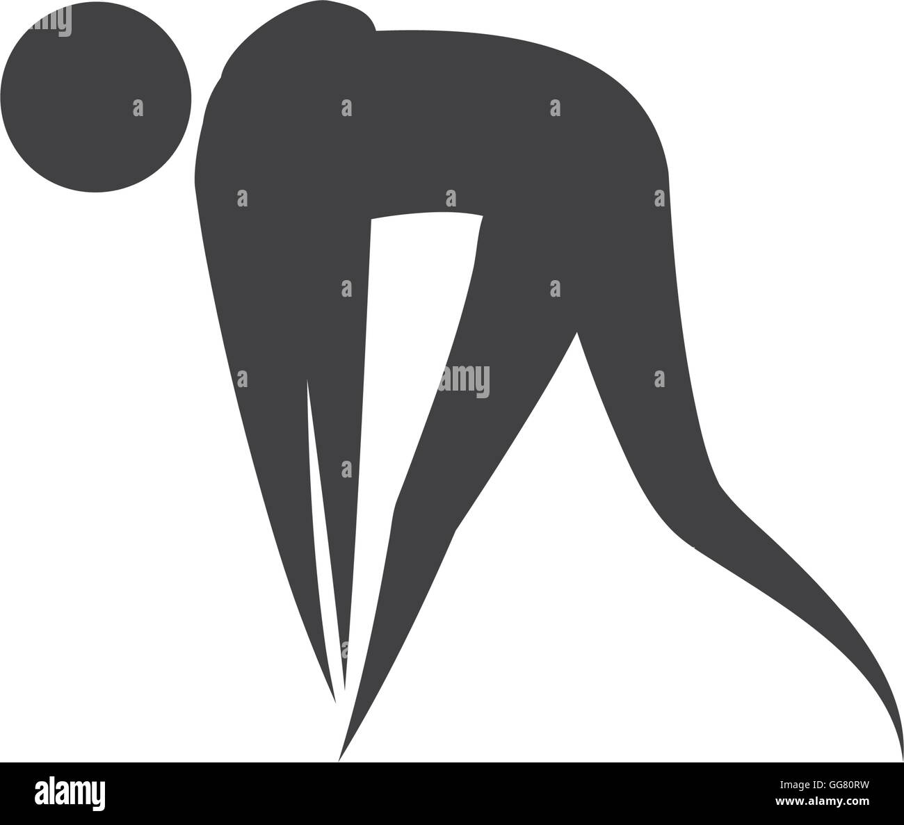 pictogram action move sport fitness icon. Vector graphic Stock Vector ...