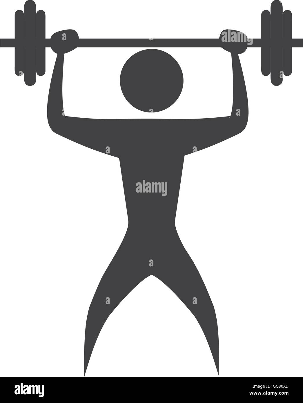 pictogram action move sport fitness icon. Vector graphic Stock Vector ...